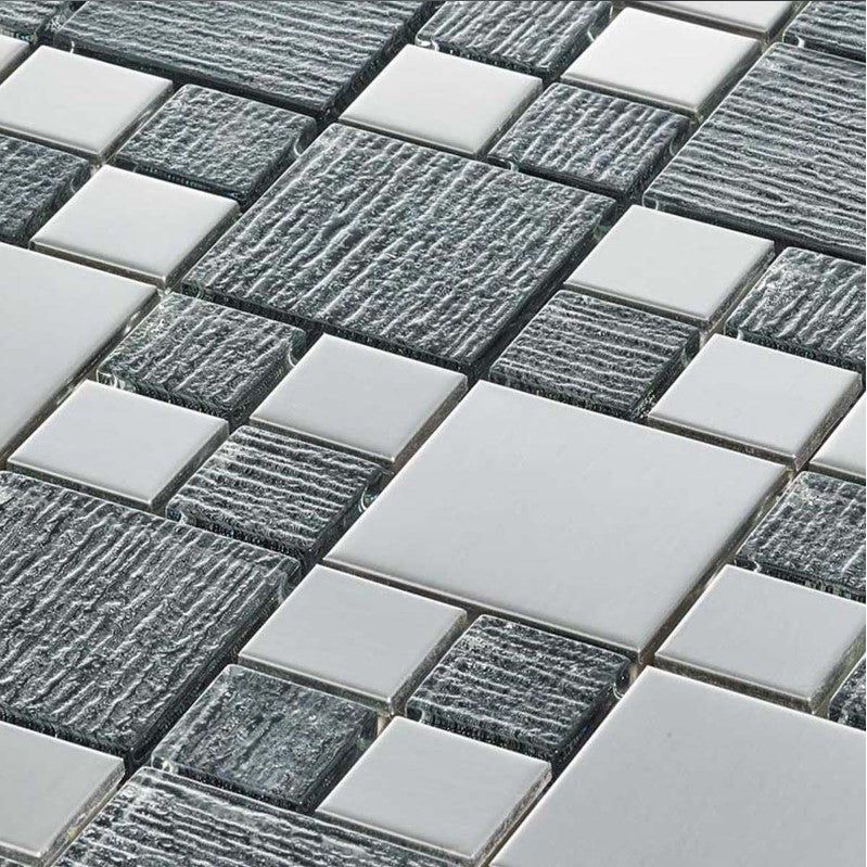 Londyn Grey Modular Mosaic Tile 300x300mm – Interiors Home Stores