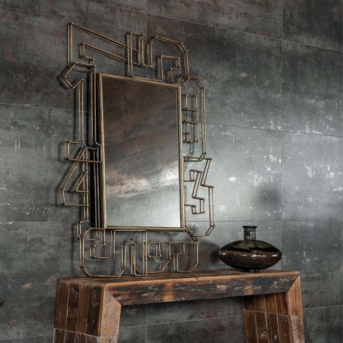 Irvine Titanium Semi-Polished Metallic Porcelain Tiles – 600x1200mm ...